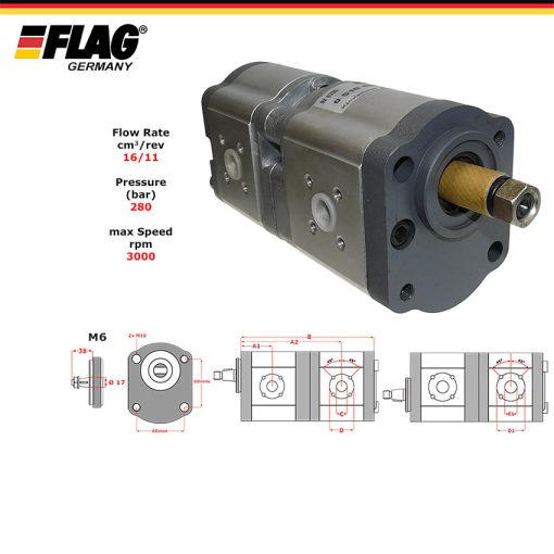 HYDRAULIC TWIN PUMP – FLAG Germany GmbH