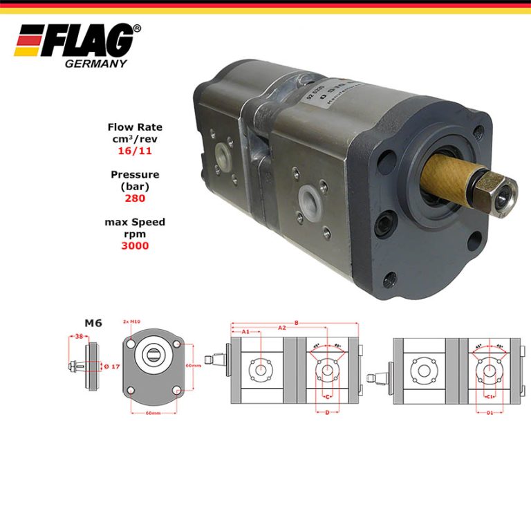 HYDRAULIC TWIN PUMP – FLAG Germany GmbH